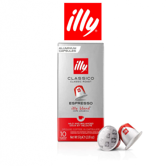 Illy espresso capsules classic roast 10 capsules - Handpresso