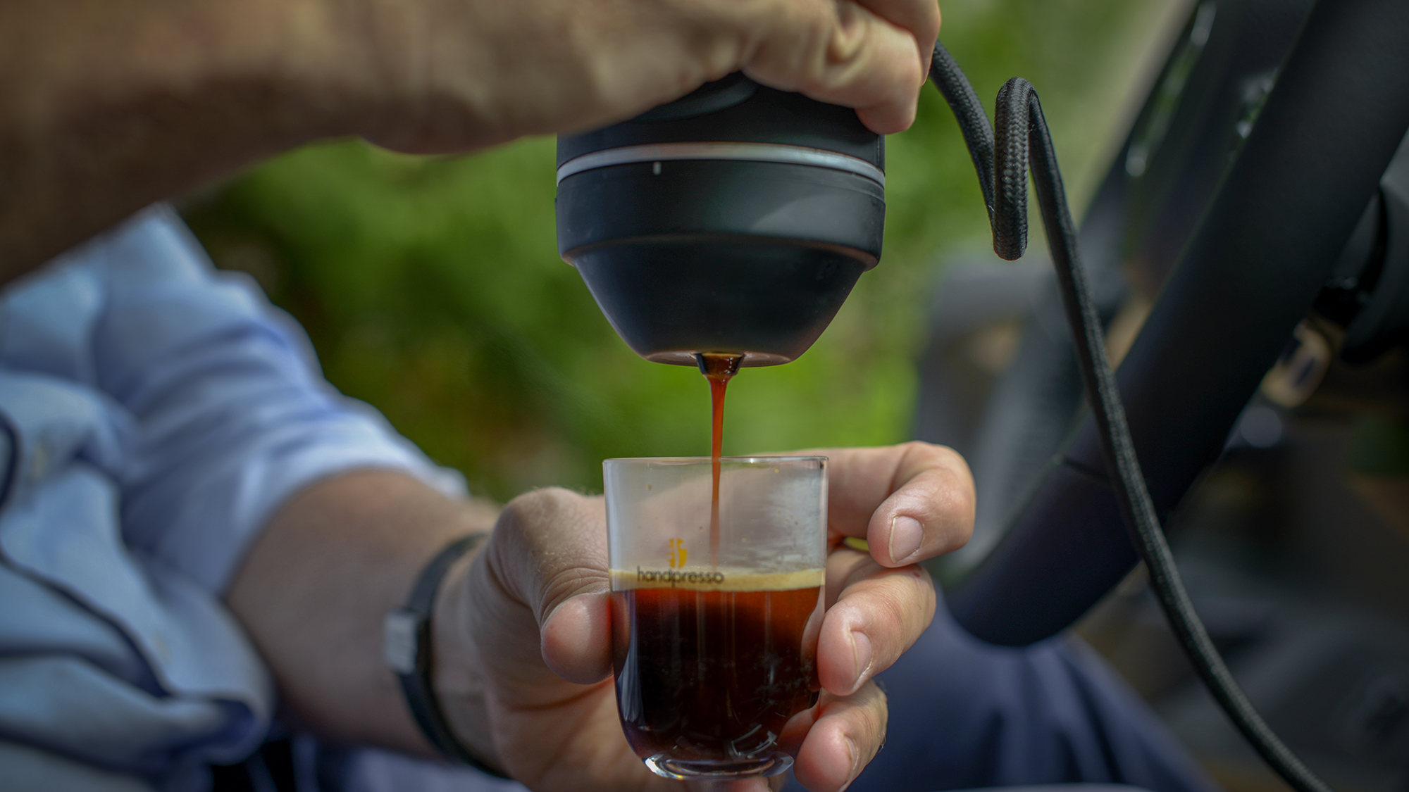 The Handpresso car espresso maker rated in the 10 best car accessories